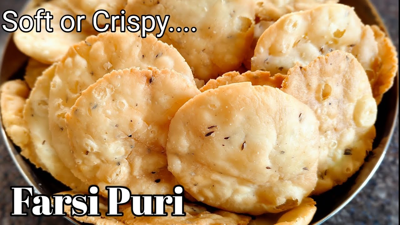 Crispy और Soft फरसी पुरी बनाने की आसान रैसिपी | Farasi Puri Recipe ...