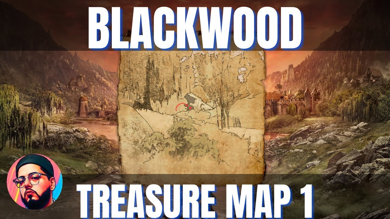 Blackwood Treasure Map 1 [Elder Scrolls Online] ESO - YouTube