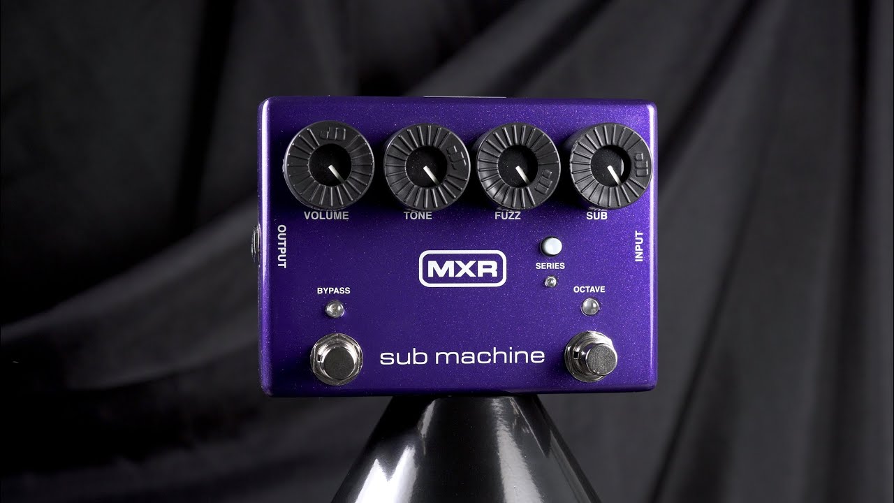 MXR Sub Machine Fuzz - YouTube