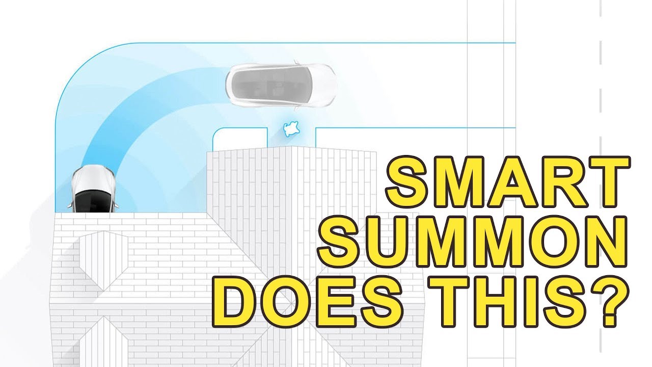 Tesla's Upcoming Smart Summon Feature - YouTube