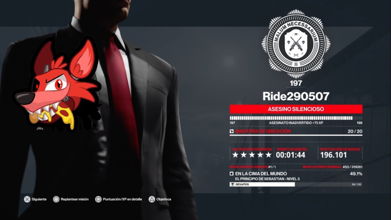 HITMAN 3: El principio de Sebastián - Nivel 3 - SA/SO - Speedrun 1:44 ...