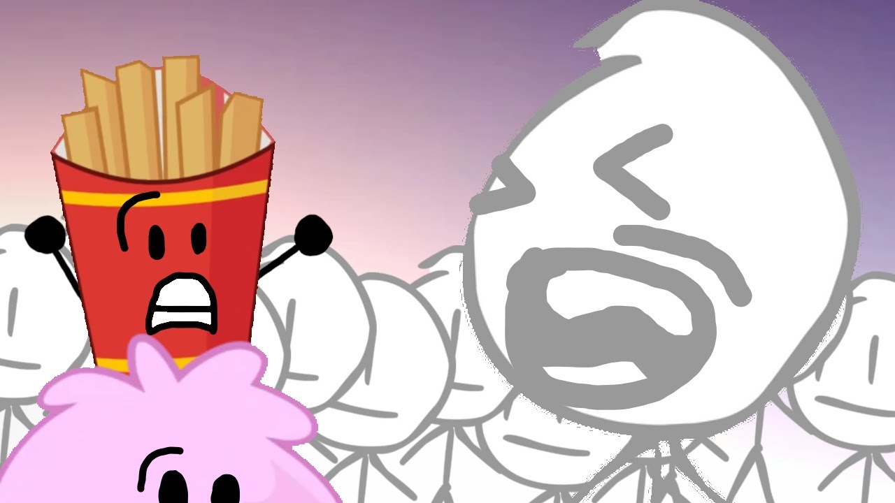 bfdia 5e davidland scene but they're at the ground - YouTube