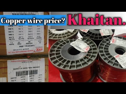Copper wire price today? Khaitan company Copper wire rate? Copper wire ...