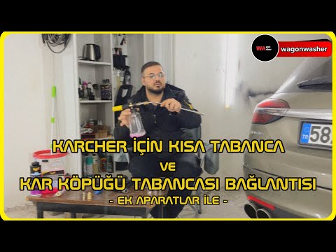 KISA TABANCA ve KAR KÖPÜĞÜ TABANCASI BAĞLANTISI | İZLEMEDEN ALMAYIN ! | EK APARATLARI İLE