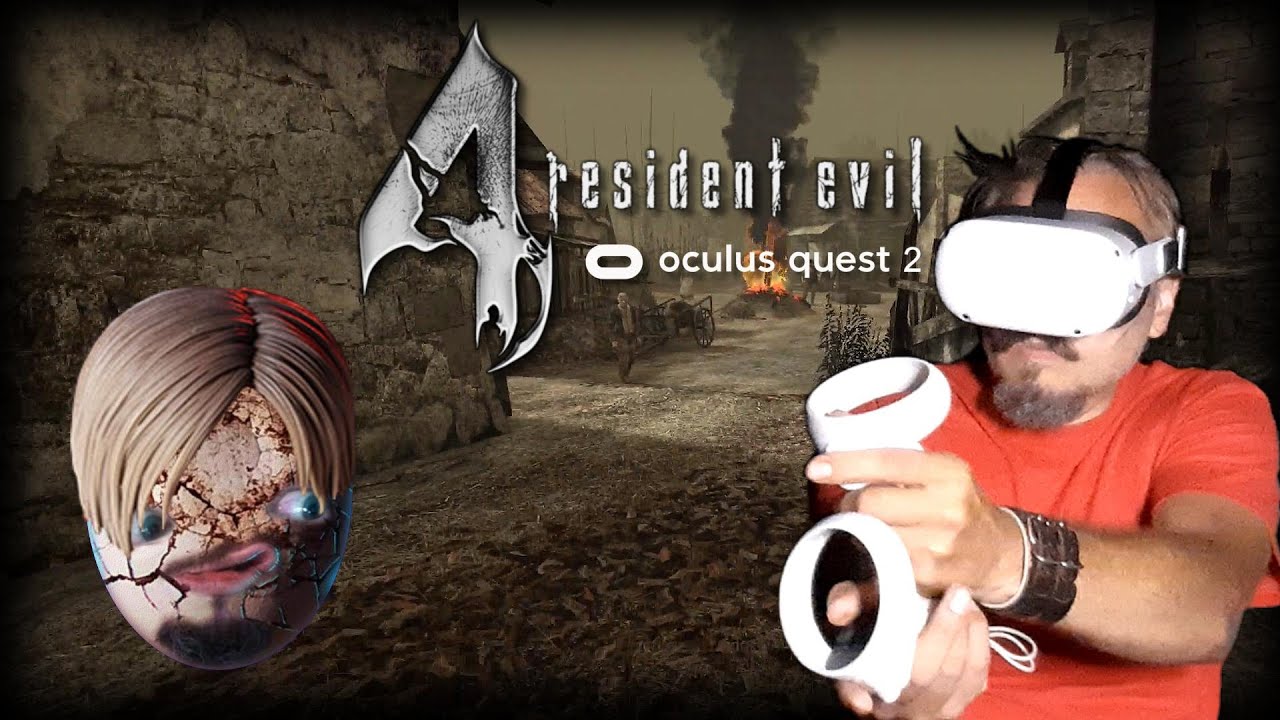 Resident Evil 4 VR - Oculus Quest 2 - In Town - YouTube