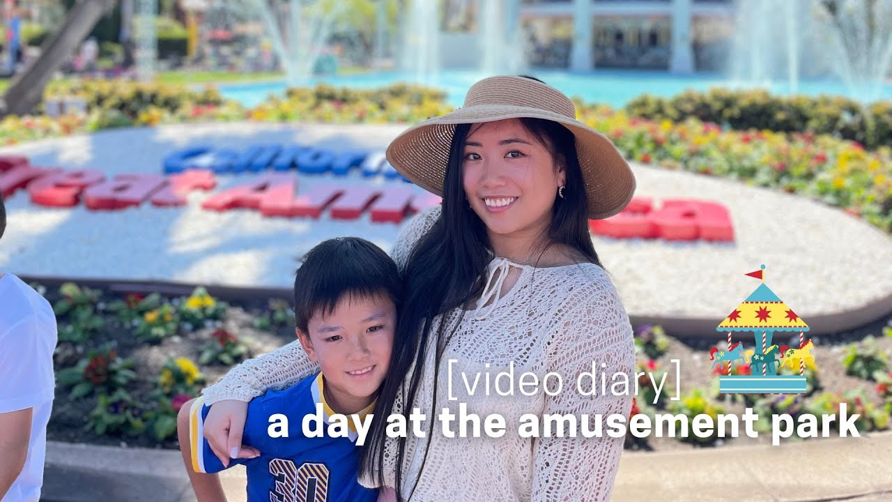trying only kid rides at California's Great America theme park (as an ...