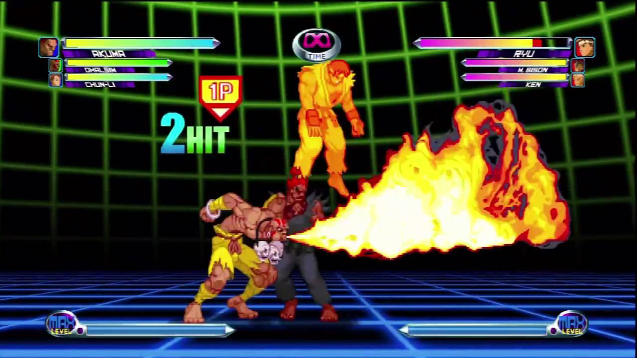 Combos on Hit Box - YouTube