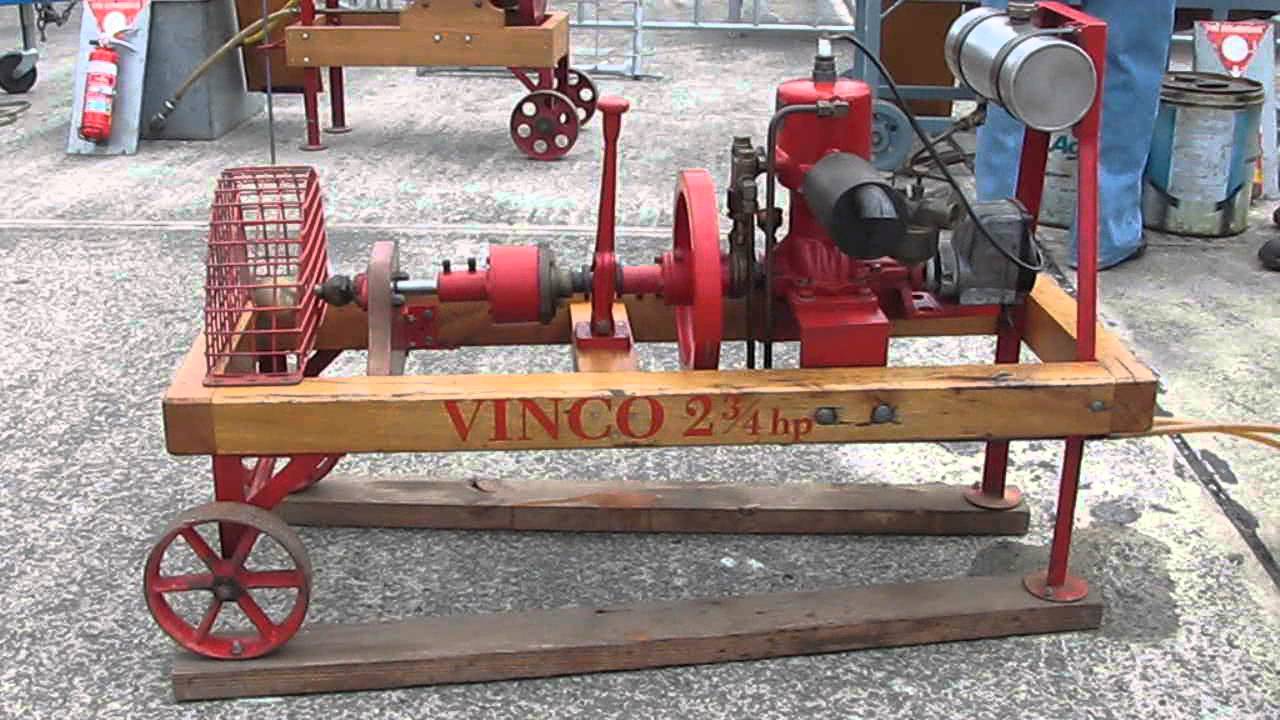 Vinco 2 3/4 HP Marine Engine - YouTube