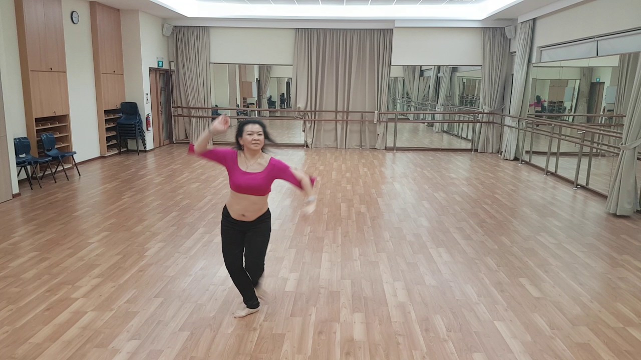 Bellydance choreo for intermediate class - NEW BALADI - YouTube