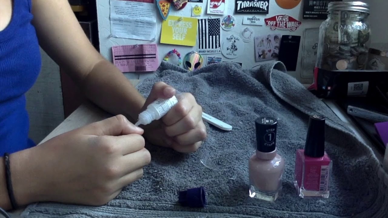 DOING MY NAILS 💅🏻 [ASMR] - YouTube