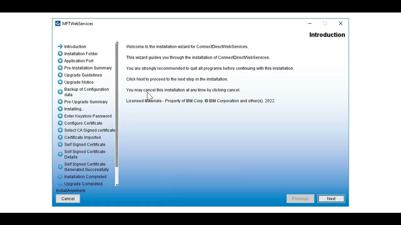 Ibm Connect Direct Web Services Windows Interactive Upgrade Youtube