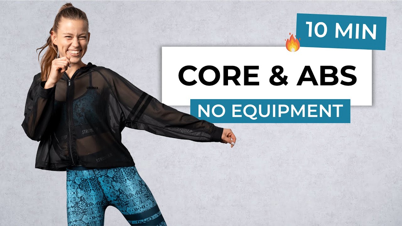 10 MIN CORE & AB WORKOUT | No Equipment - YouTube