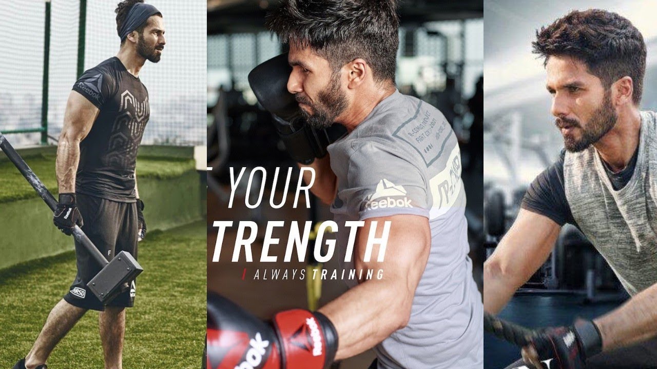Shahid kapoor new Reebok ad campaign | Shahid for Reebok - YouTube
