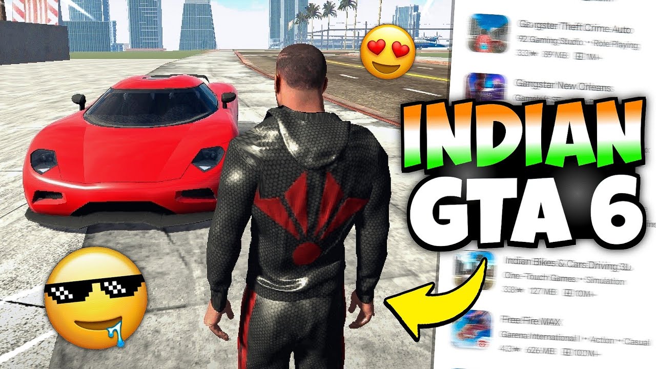 Playing INDIAN GTA 6 From Playstore | Indian Gta 6 😍 - YouTube