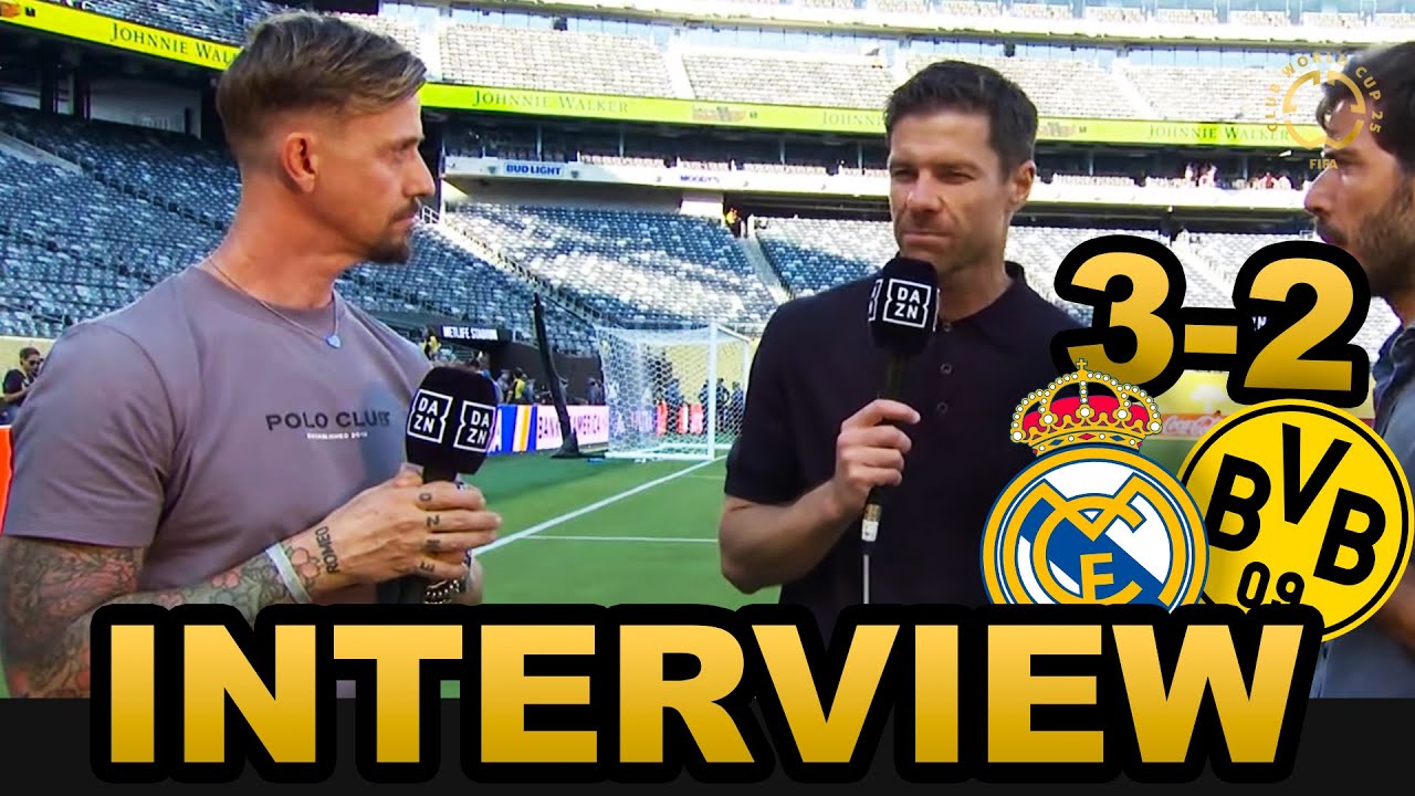 Xabi Alonso Post Game Interview | Real Madrid - Borussia Dortmund ...