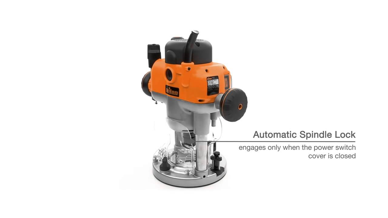 Triton Dual Mode Precision Plunge Router TRA001 - YouTube