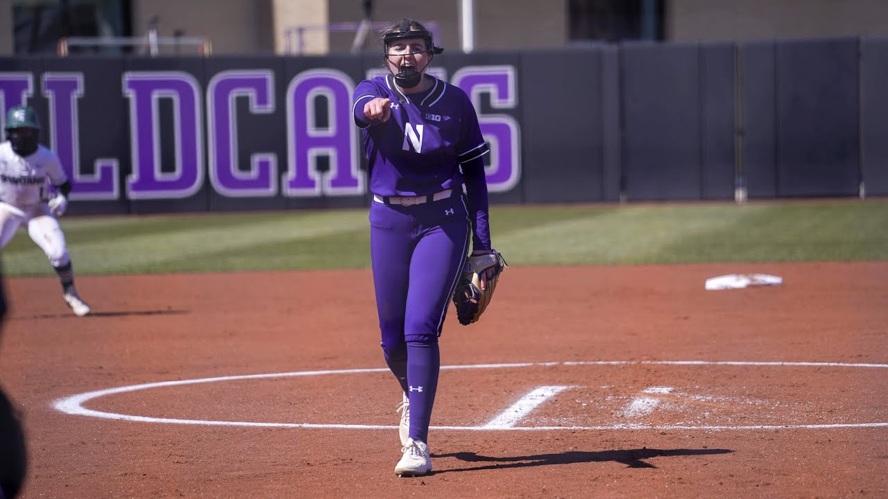 Softball - Ashley Miller Tosses Gem, 'Cats Open Big Ten Play with Win ...