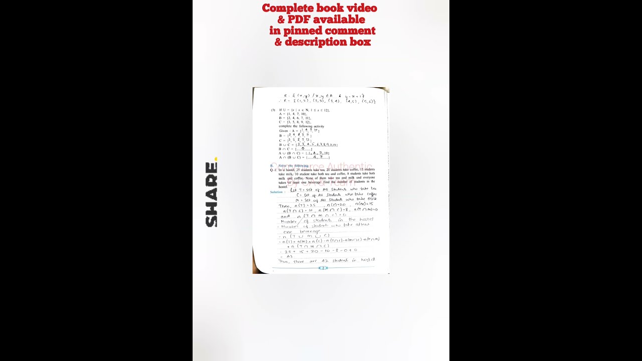 Maths Practical Book Class 11 Answers Solution Sets And Relations Maths Practical Book Class 11 Answers Solution Sets And Relations