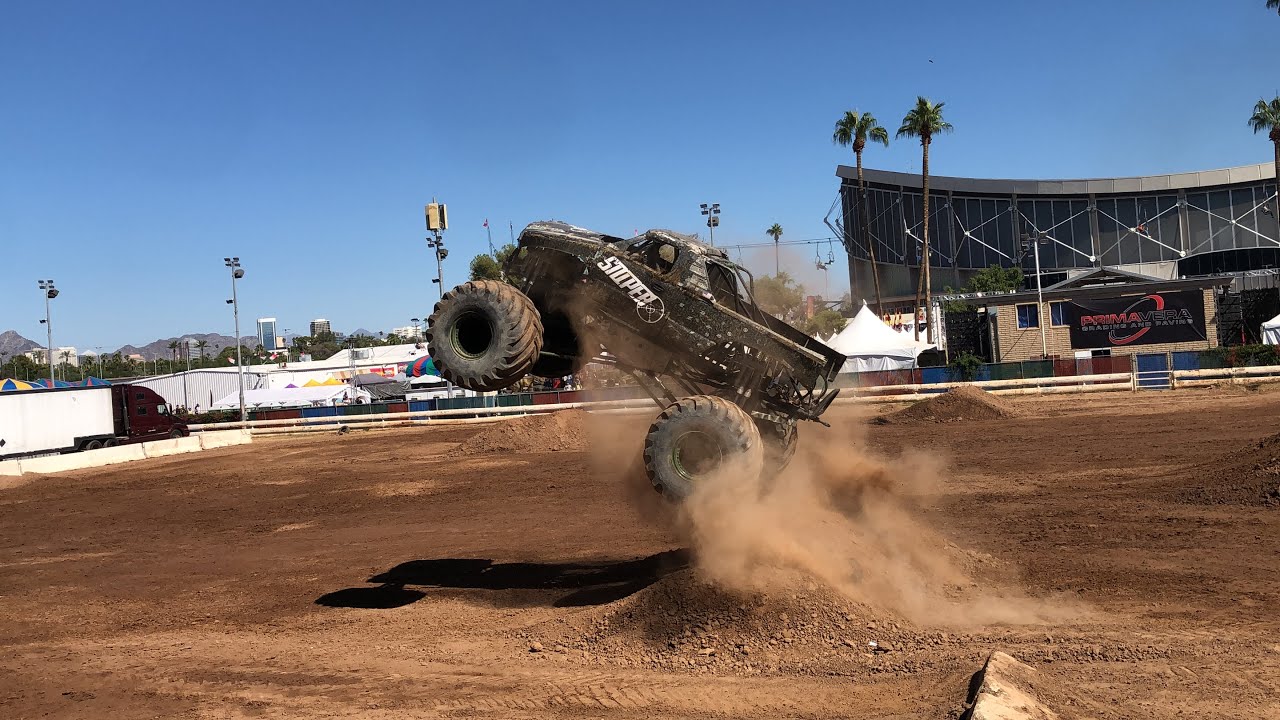 Monster Trucks at the Arizona State Fair! 1PM Show 10/10/21 - YouTube