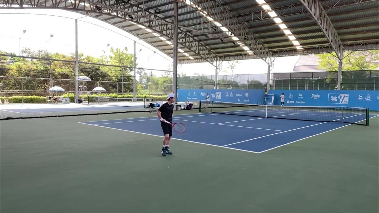 【男子シングルス決勝戦】2024-09平塚真吾タイITF:MT400ベテラン35歳以上 - YouTube