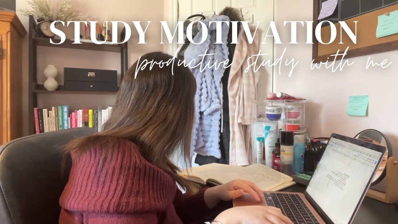 STUDY WITH ME (Productive Study Motivation) - YouTube