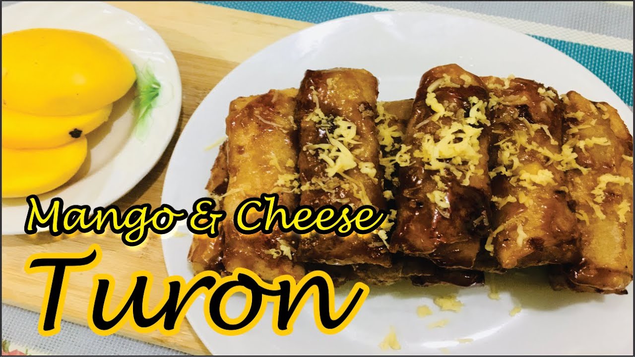 Mango Cheese Turon (masarap na meryenda) - YouTube