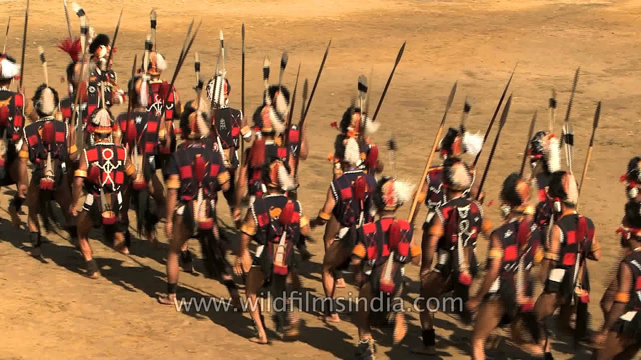 Cultural dance performed by Sangtam tribe in Nagaland - YouTube