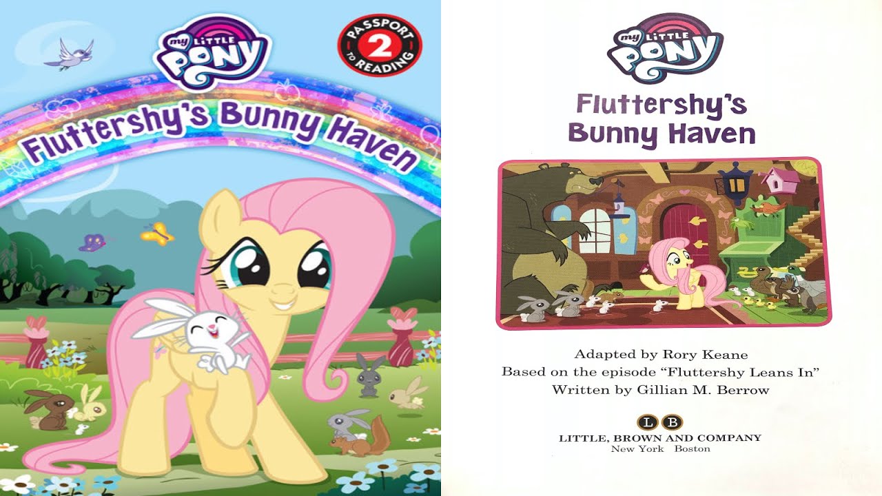 My Little Pony - Fluttershy's Bunny Haven - Kids read aloud storybook ...
