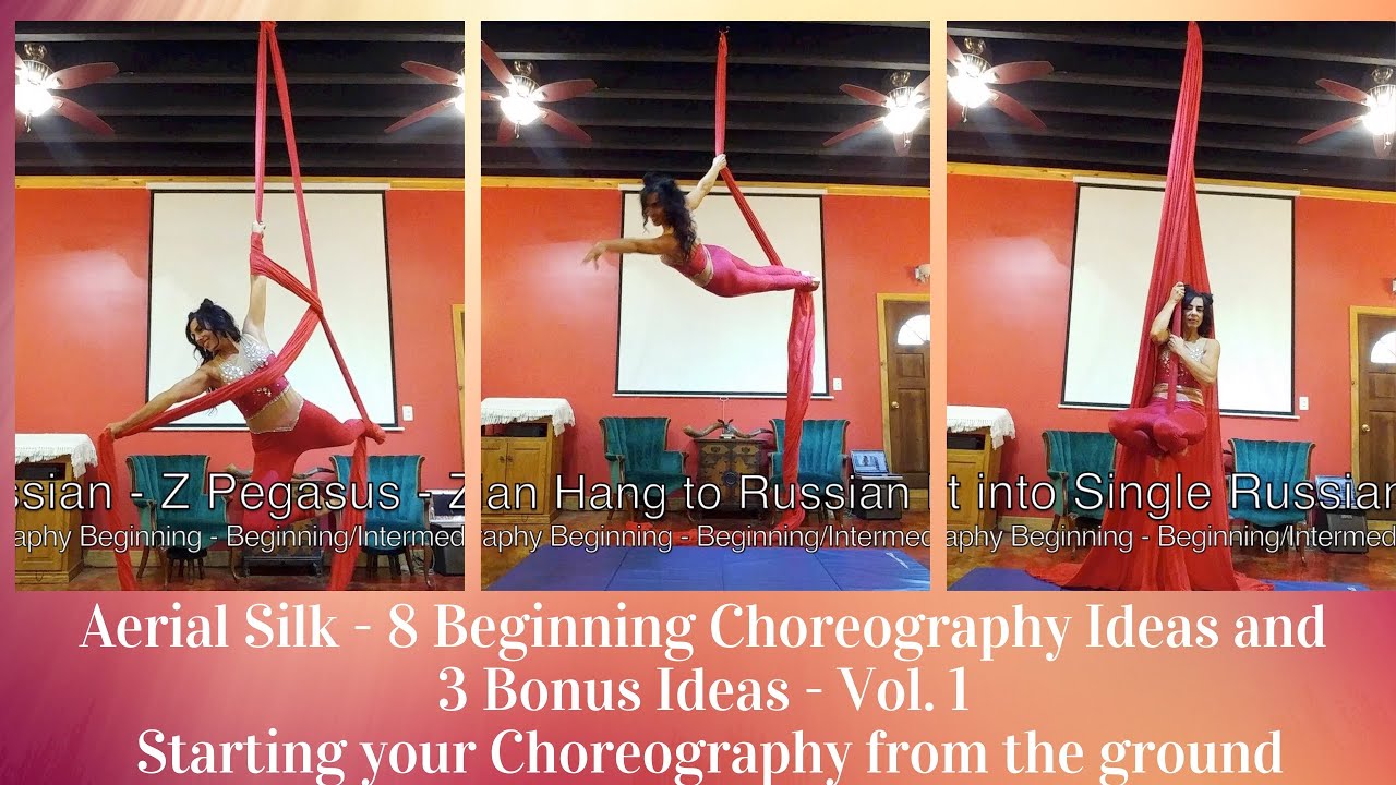 Aerial Silk Beginner Choreography - 8 Ideas (How to Start your ...