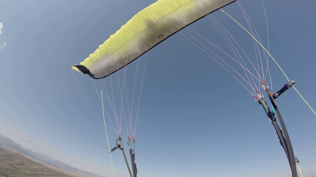 Ozone Delta 2 test flight / express SIV - YouTube