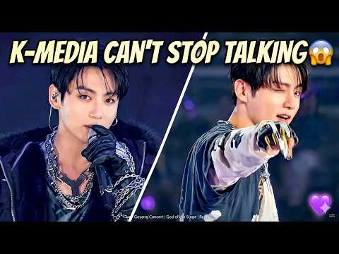 K-Medya, Goyang Konseri Sonrası Jungkook'a BU Başlığı Verdi 😱👑