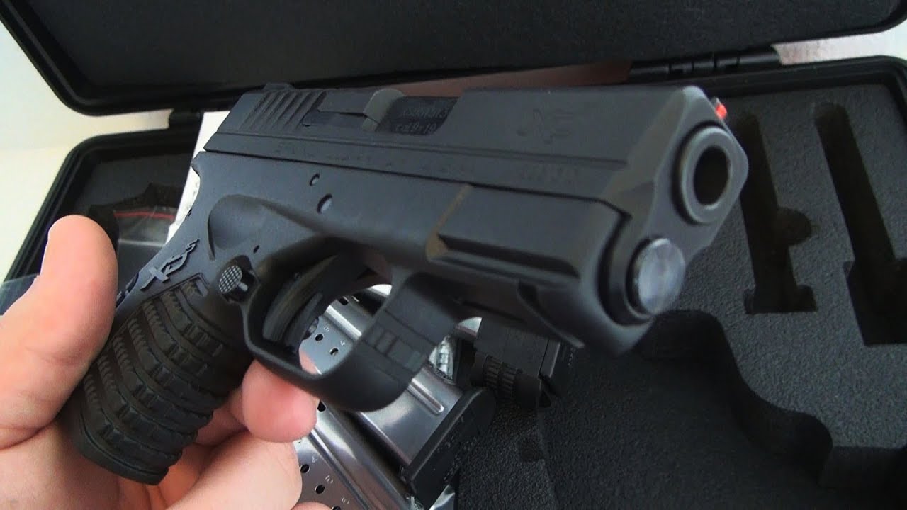New Springfield Armory XDs 9mm Unboxing|Preview - YouTube