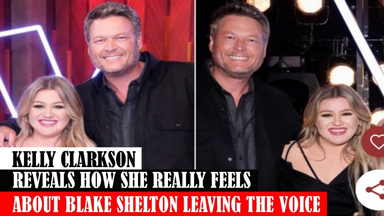 Kelly Clarkson Reveals How She Really Feels About Blake Shelton Leaving The Voice #news #kelly ...