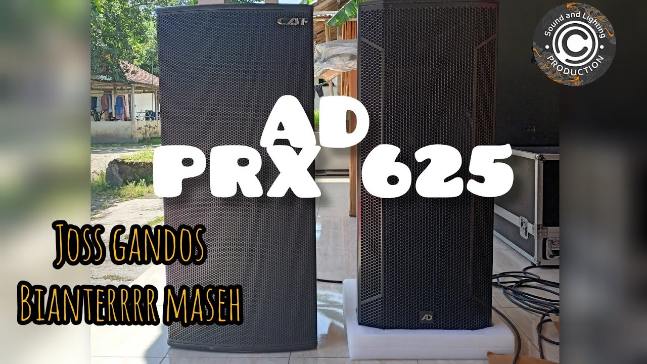 cek audio AD prx 625 test drive - YouTube