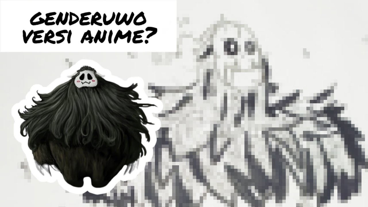 Menggambar Genderuwo Versi Anime | Genderuwo Kun - YouTube