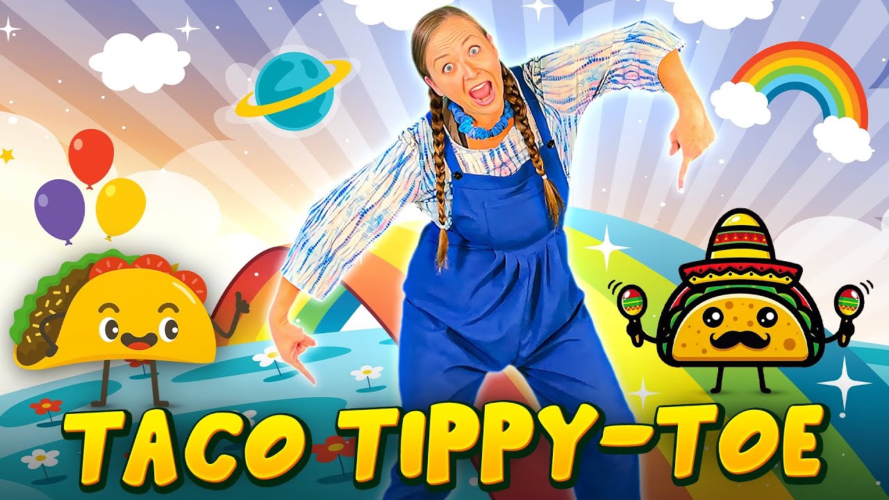 🌮Taco Tippy-Toe Song & Dance Along | Groovy Gabby | Kids Video - YouTube