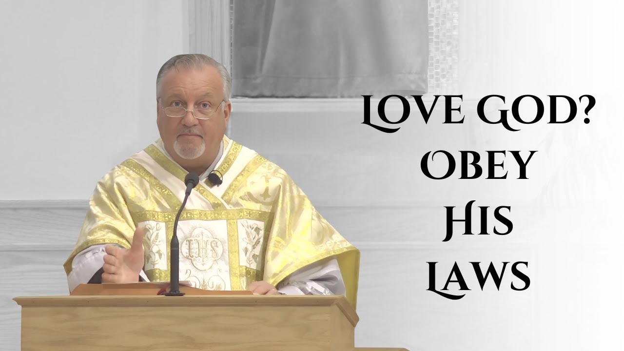 To Love God is to Obey Him | Father Dan Reehil Homily | May 25, 2025 ...