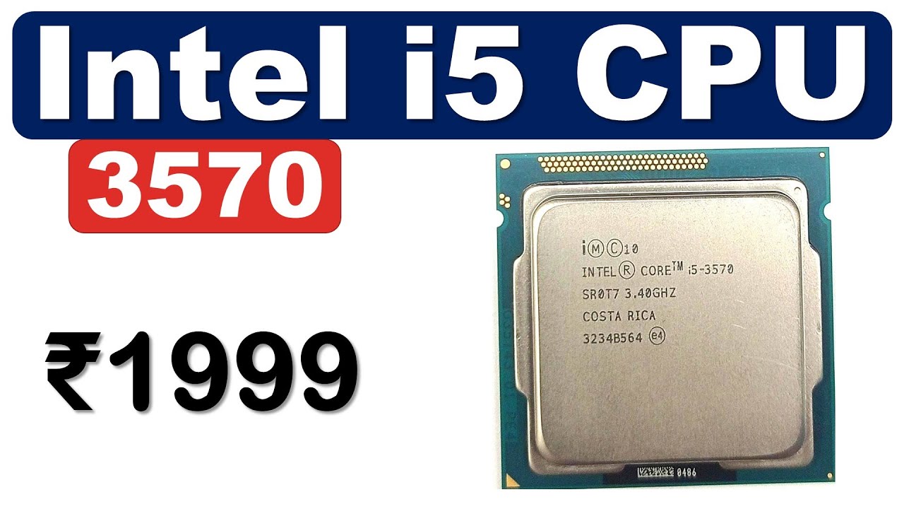 👉Intel i5 3570 CPU Review🔥इंटेल प्रोसेसर🔥Intel i5 CPU for Computer🔥Best ...