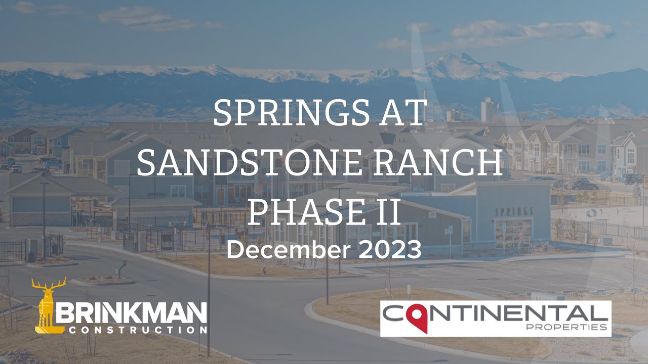 Brinkman Construction | Springs at Sandstone Ranch Phase II | December ...