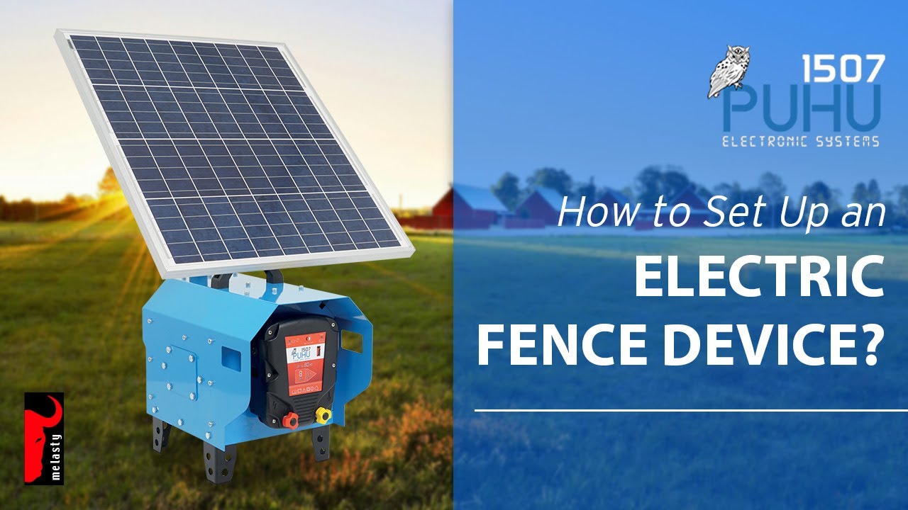 How to Set Up an Electric Fence Device ? - YouTube