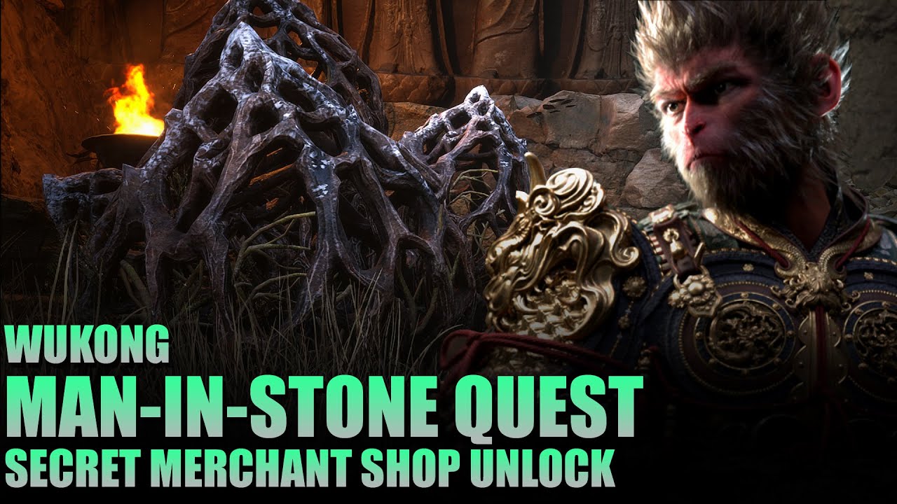 Man-In-Stone Quest Guide - Complete NPC Questline | Black Myth Wukong ...