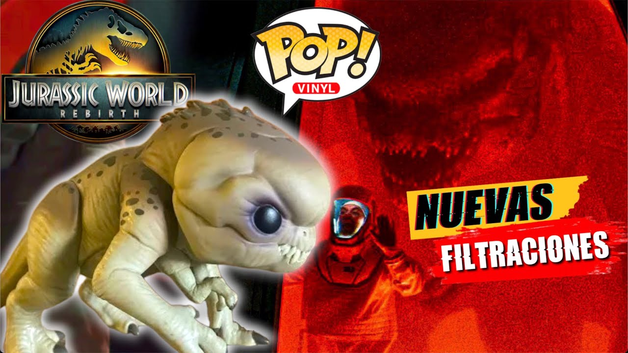 FILTRACIÓN del DISTORTUS REX de Jurassic World: Rebirth y Funko POP ...