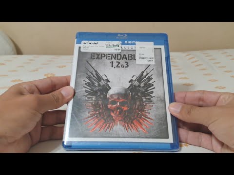 The Expendables 3-Film Collection Blu-ray [2017 Release] Unboxing
