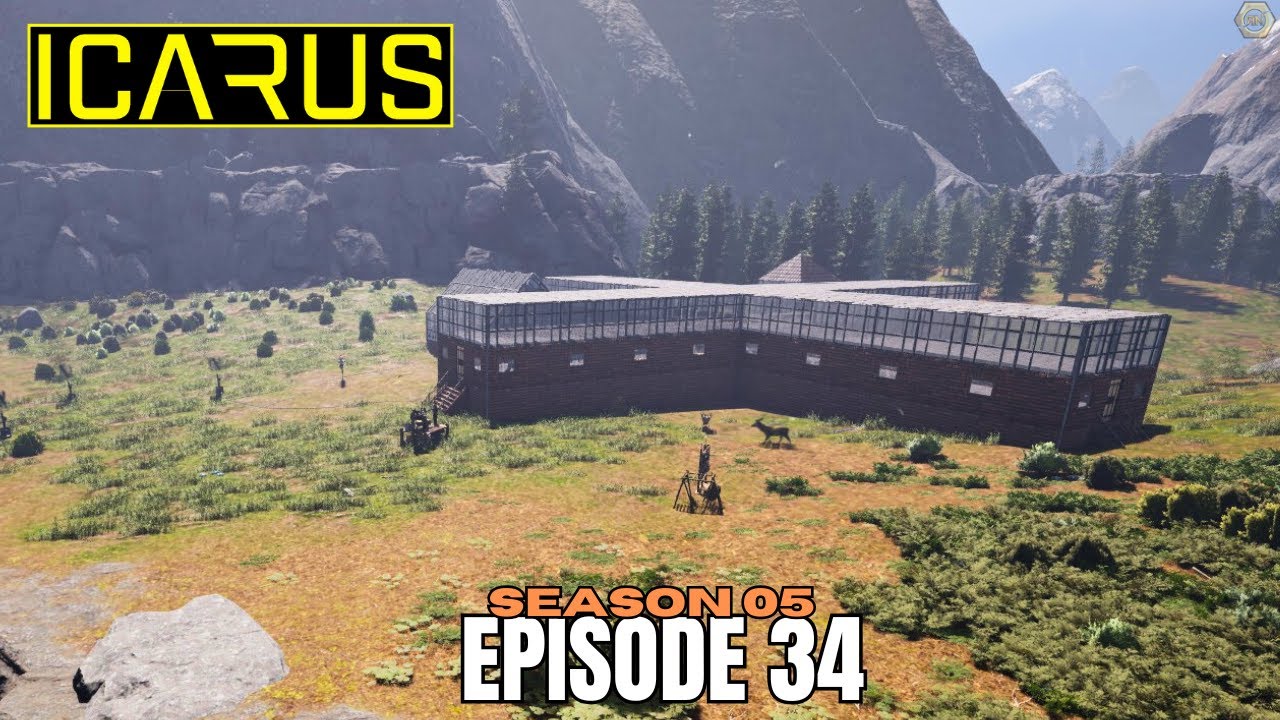 Took Down The Starting Base! Icarus Openworld Gameplay [S05E34] - YouTube