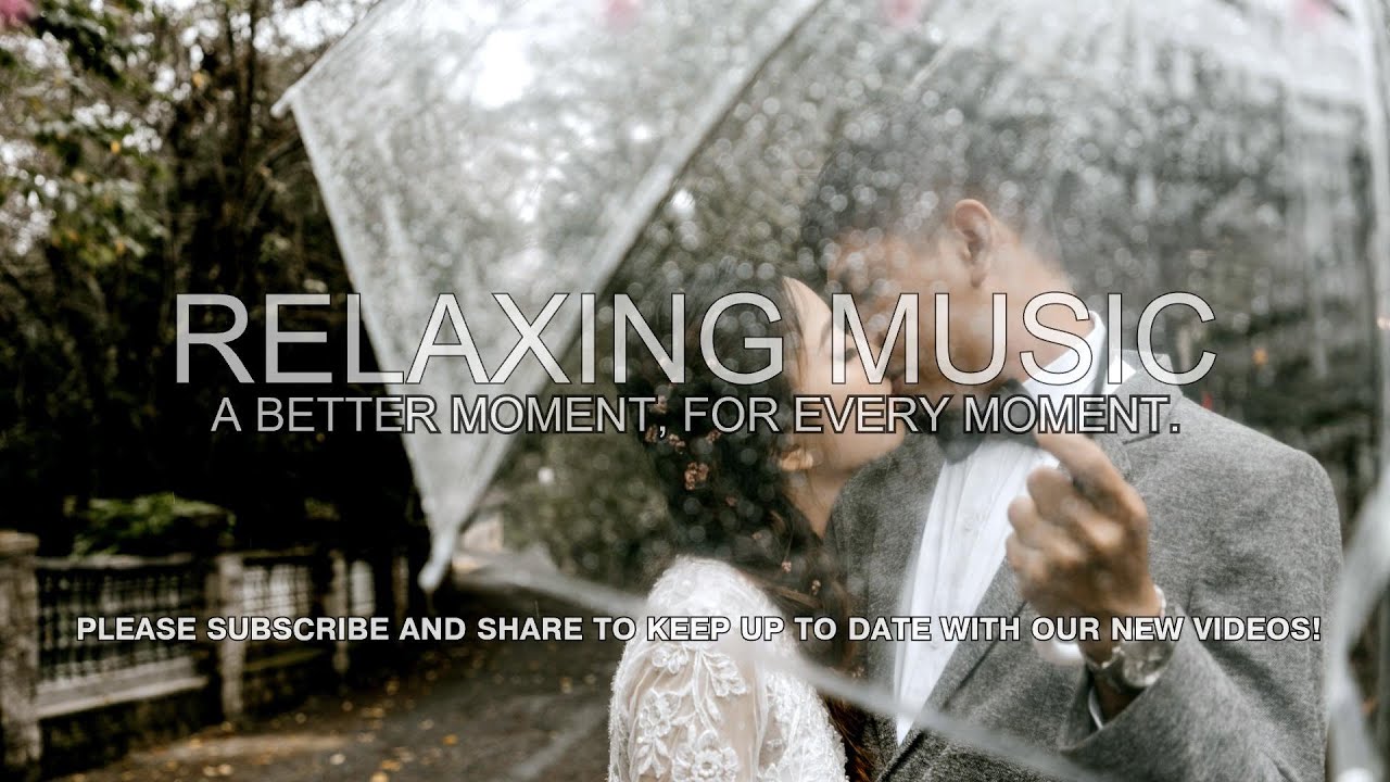 Love making music with rain sounds, romantic piano, sensual relaxation ...