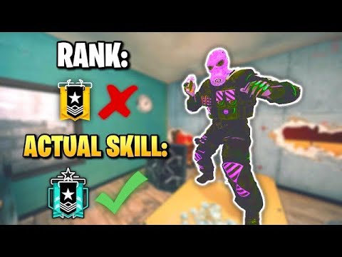 Rainbow six siege Gold style gameplay - YouTube