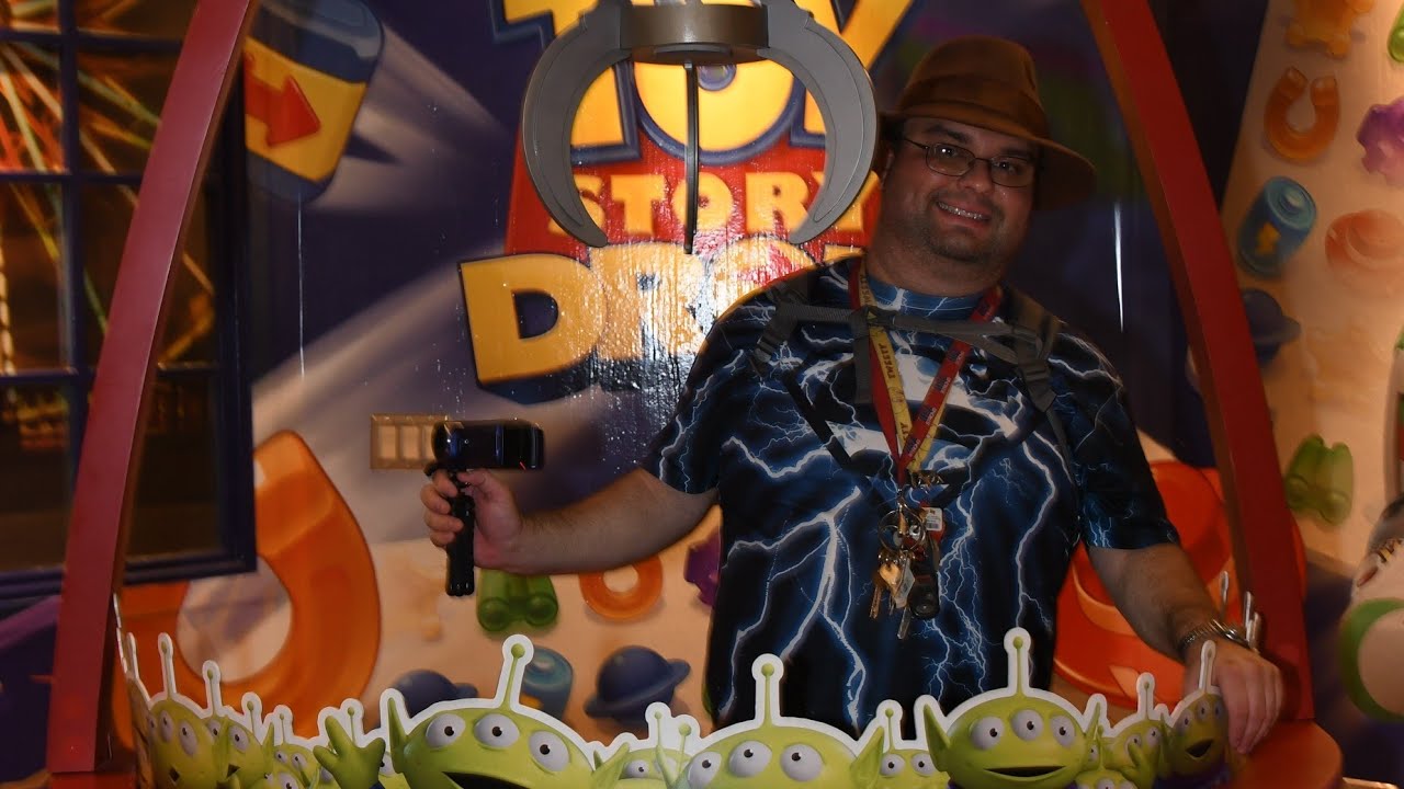 Toy Story Drop Pavilion & Photo Op Disney Springs - YouTube