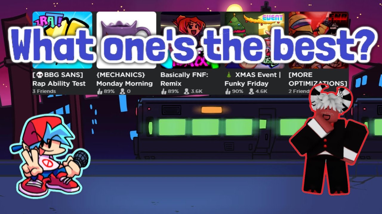 Roblox's top 5 FNF games - YouTube