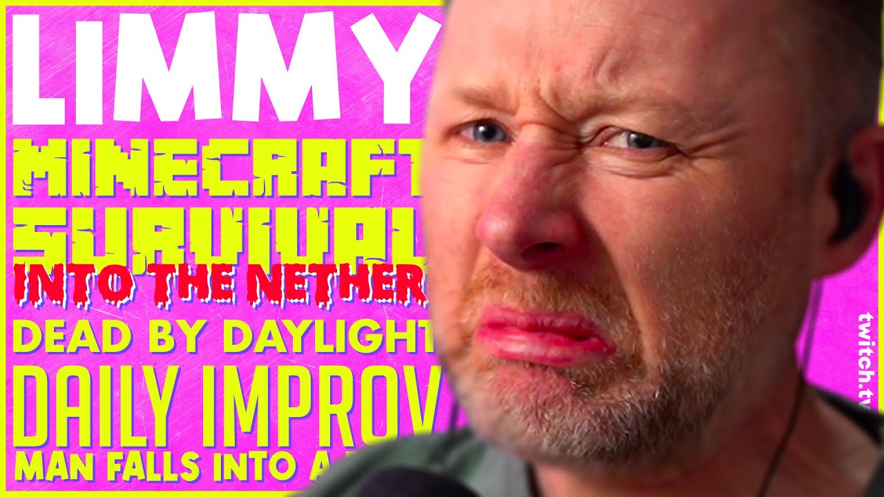LIMMY Plays | Minecraft Survival (12) - Into the Nether, Dead by ...