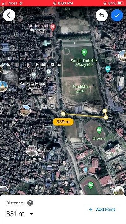 How to calculate Area & Perimeter By google earth - YouTube